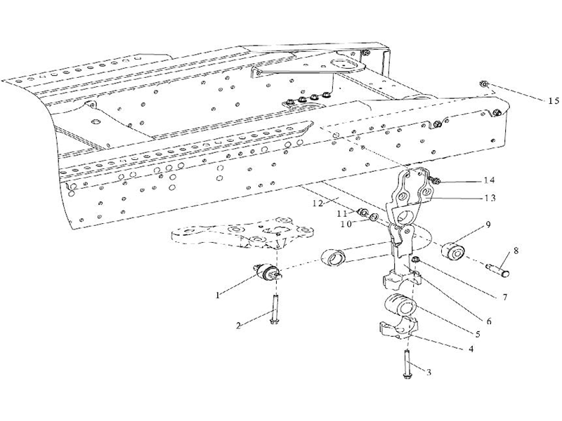 Rear Stabilizer (4×2),100% lowest factory price